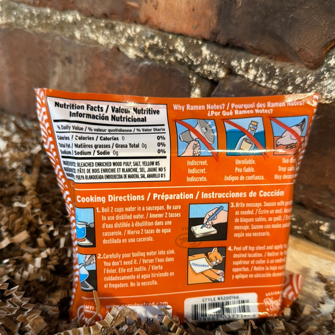 Ramen Notes - Sticky Note Pad – OkieSpice and Trade Co