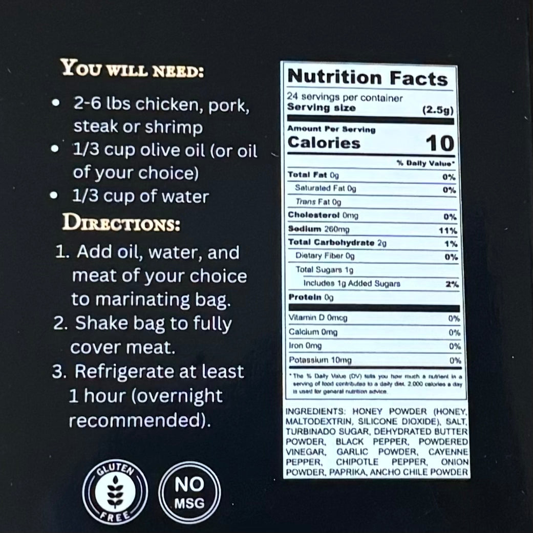 Honey Hot Marinade Kit – OkieSpice and Trade Co