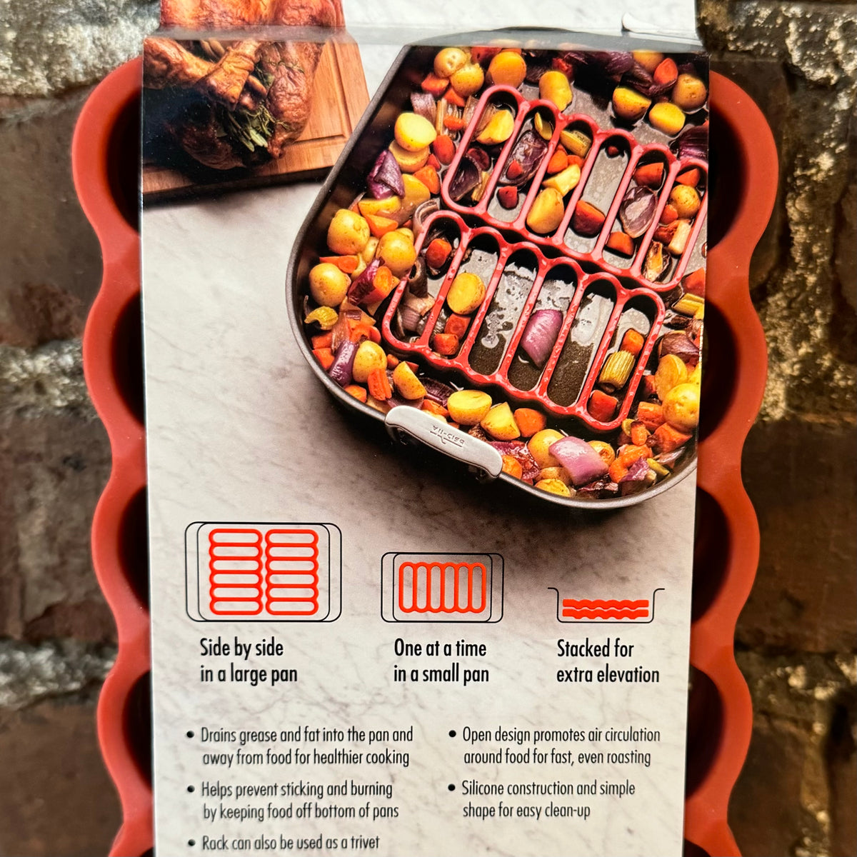 Silcone Roasting Rack (2 Pack) - OXO Good Grips – OkieSpice and Trade Co