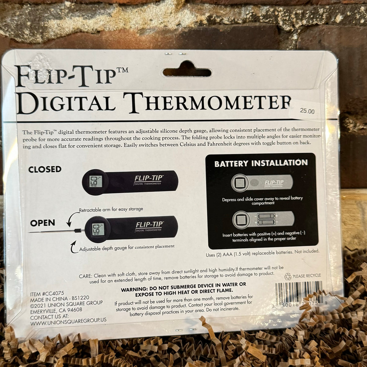 Flip Tip Digital Thermometer – OkieSpice and Trade Co