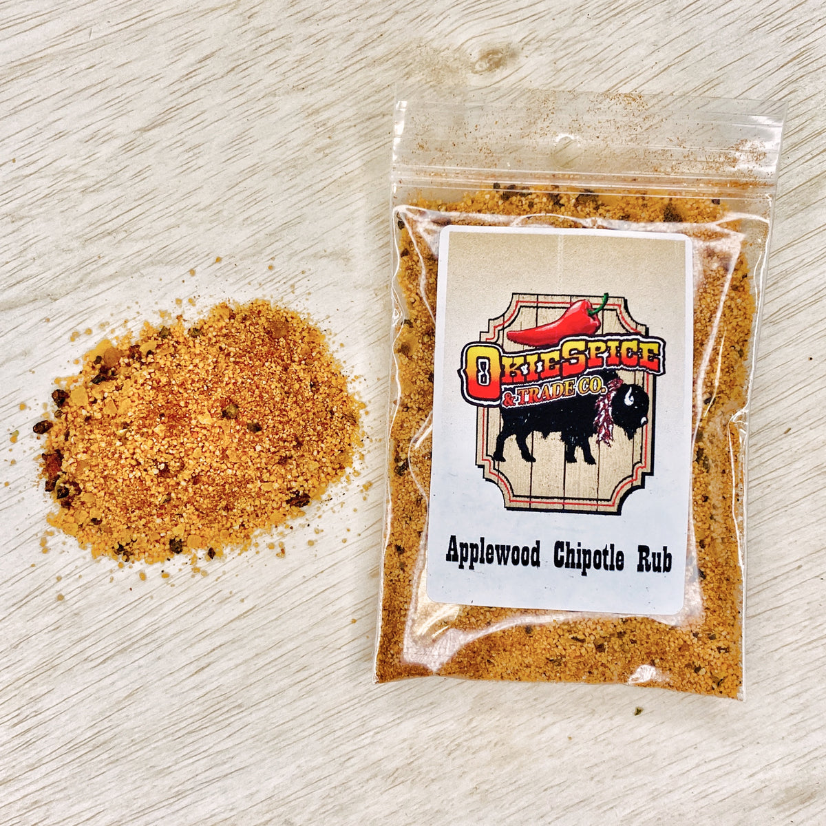 Applewood Chipotle Rub – OkieSpice and Trade Co