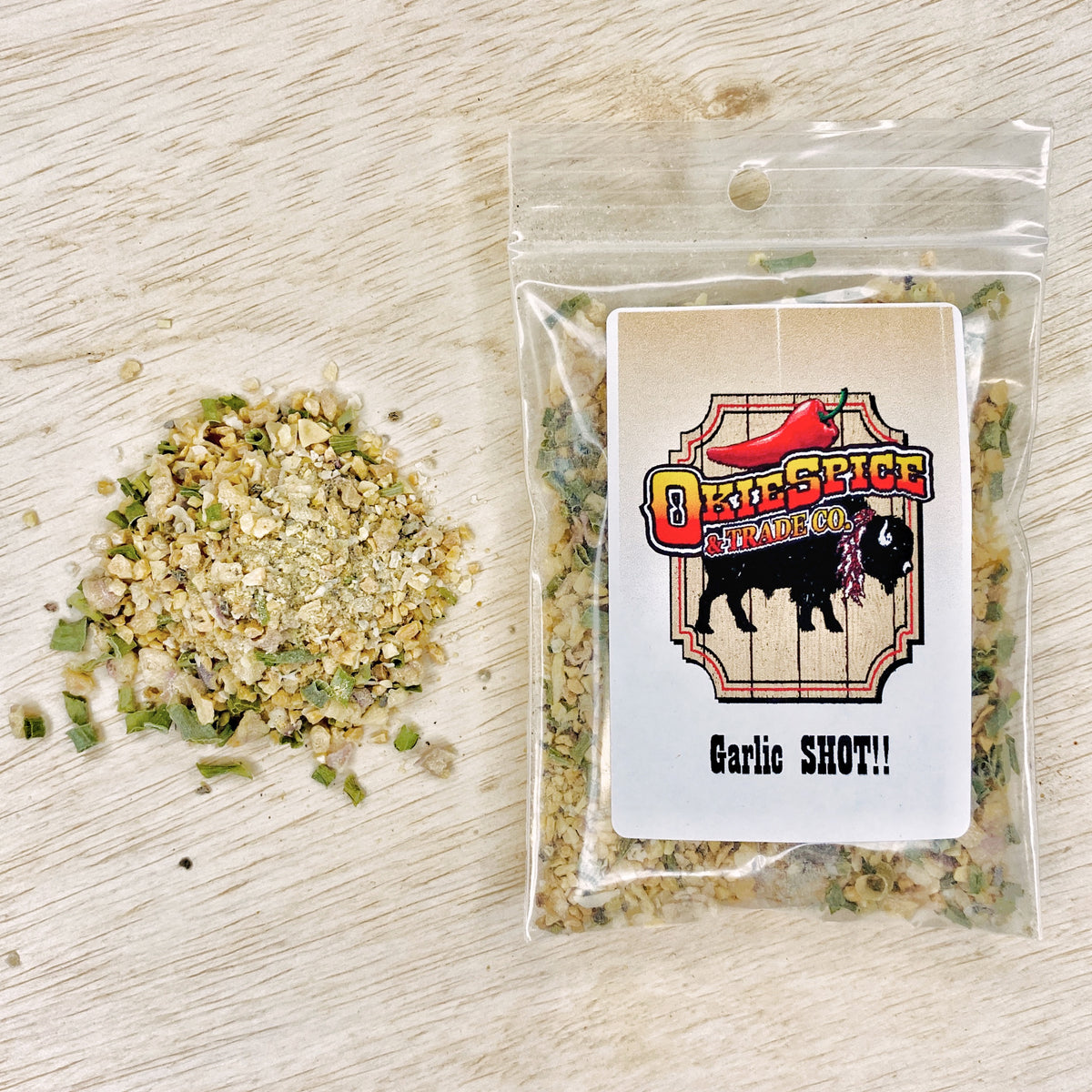 Garlic Shot – OkieSpice and Trade Co