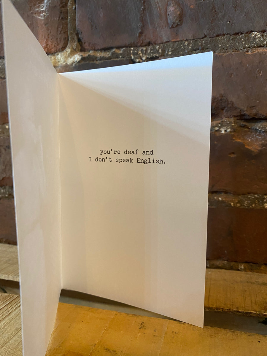 Just Remember, If We Get Caught Card – OkieSpice and Trade Co